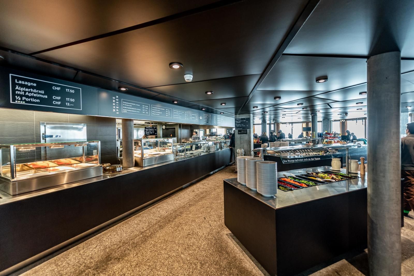 Axino now in operation in Vorab glacier restaurant in Flims - Axino ...
